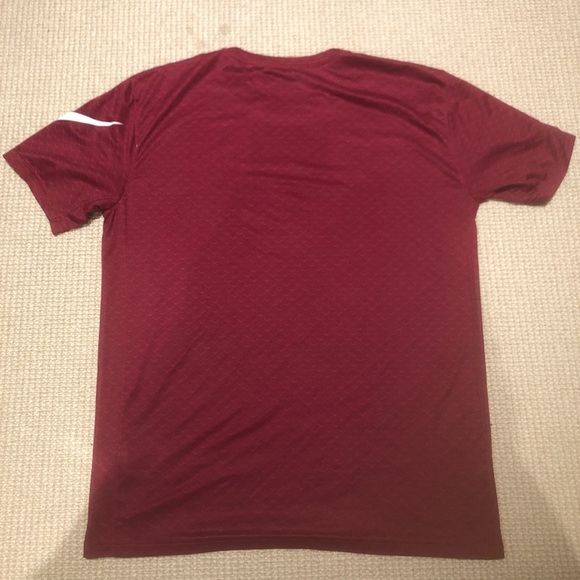 Nike | Shirts | Red Nike Fit Shirt | Poshmark
